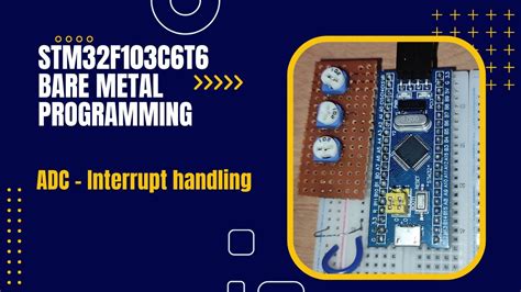 Stm32f1 Adc Interrupt Handling Youtube
