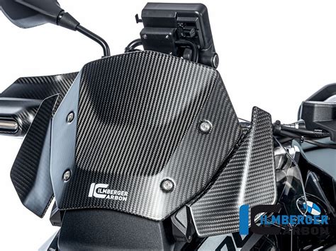 Cmwal002r23gs Matt Carbon Windprotector Left Ilmberger Bmw R 1300 Gs
