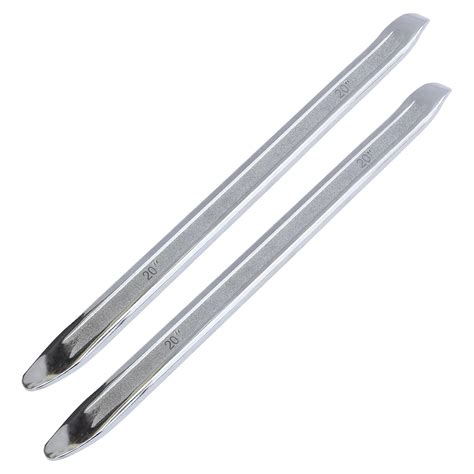 Focmkeas 2 Pcs 20 Inch Tire Iron Heavy Duty Tire Spoons Lever Bar