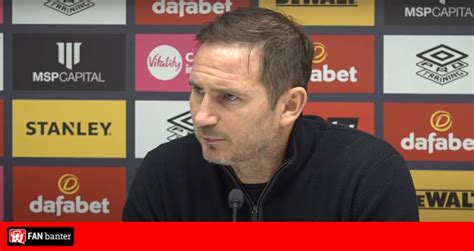 Frank Lampard Breaks His Silence Amid Future At Everton And Job