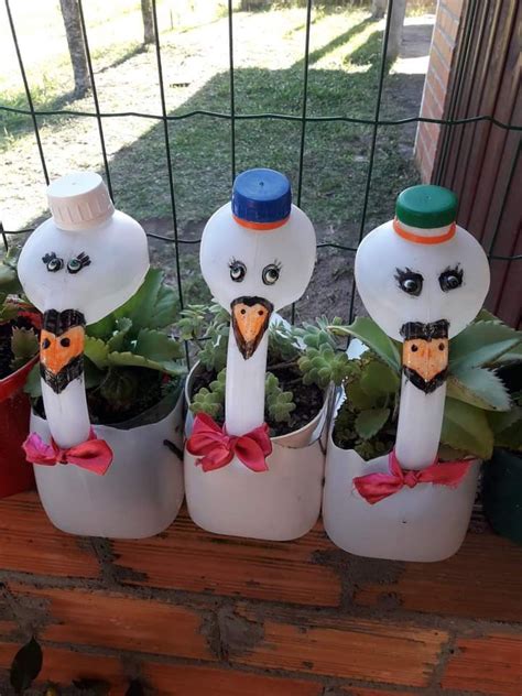De 20 Ideas Geniales Para Hacer Maceteros Con Plástico Reciclado Jardines Casa