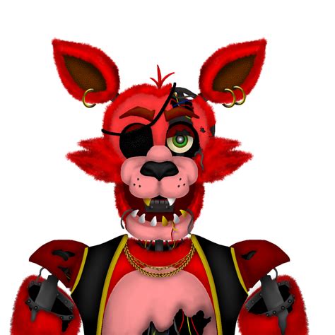 Realistic Stylized Foxy The Pirate Fox By Alivexbacon On Deviantart