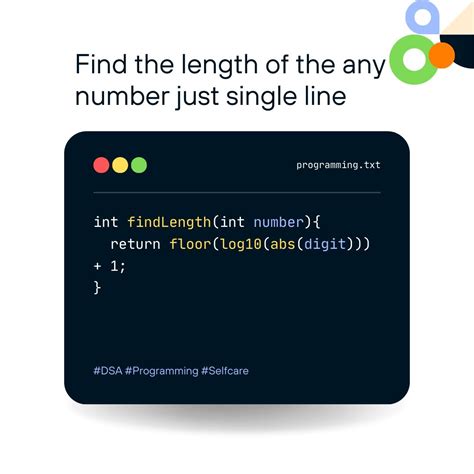 Find The Length Of The Any Number Just Single Line 😁 Code Int