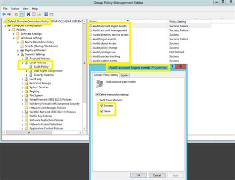 Manual Configuration Of Audit Policy Ad Auditing Adaudit Plus