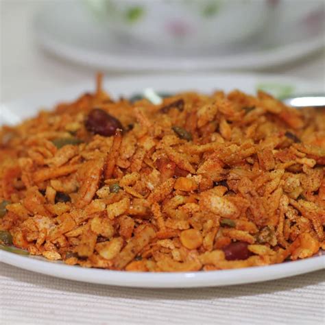 Hot Tikha Chewda 200 Gms X 10 Samskriti Foods