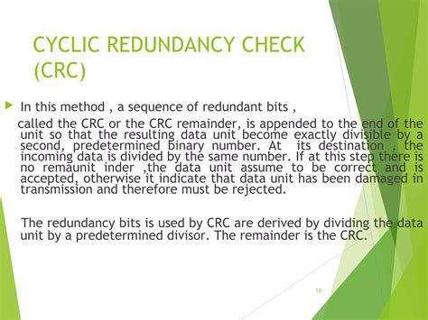 Error Detection Correction Crc Ppt