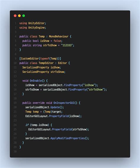 Unity 커스텀 에디터