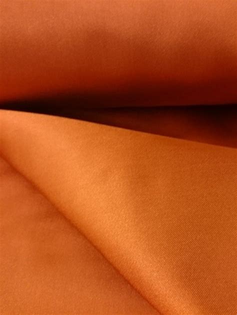 Safir Saten Fon Perde Turuncu Ran Perde