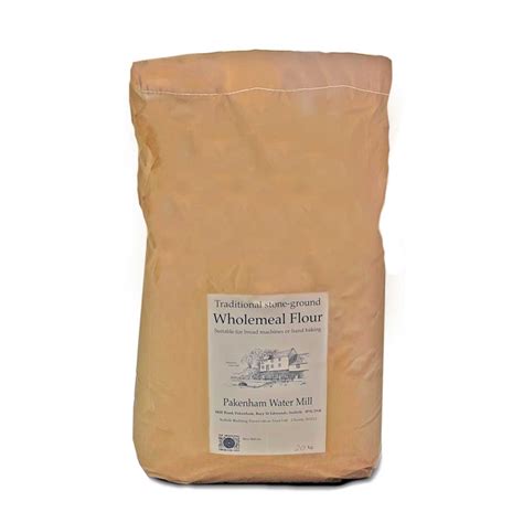 Pakenham Water Mill Stone Ground Wholemeal Flour 20kg