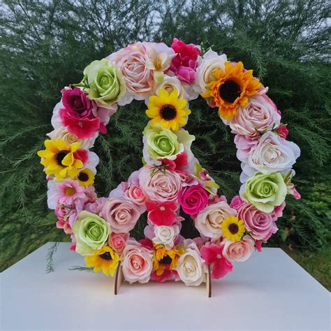 Floral Peace Sign Flower Peace Symbol Customized Peace Sign Hippie