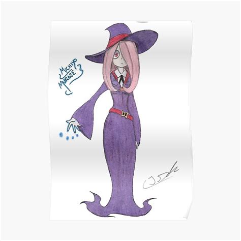 Little Witch Academia Susymichiyo Poster For Sale By Douthus
