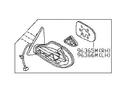 96301 Ja04a Genuine Nissan Part