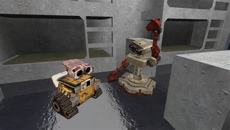Gmod Wall E And R O B By Delta 28 On Deviantart
