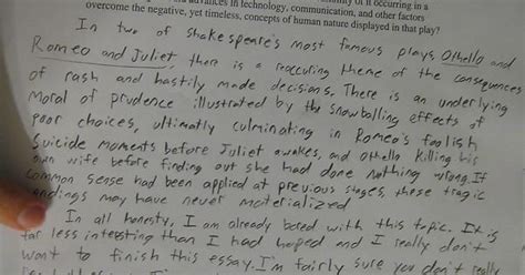 my buddy decided that his prof does not read past the first paragraph imgur