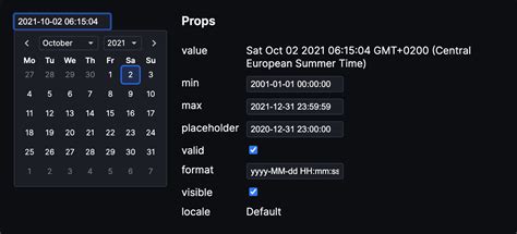 Date Picker Svelte Npm