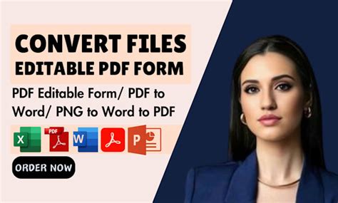 convert pdf to word excel 2d to stl create editable and fillable pdf forms by alex moroe fiverr