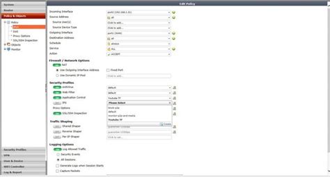 technical tip setting bandwidth control for only fortinet community