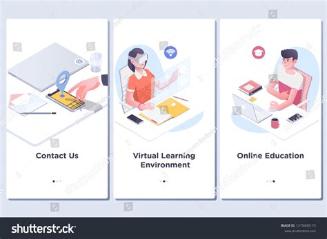 interface ux ui gui screen template 스톡 벡터 로열티 프리 1219433173 shutterstock