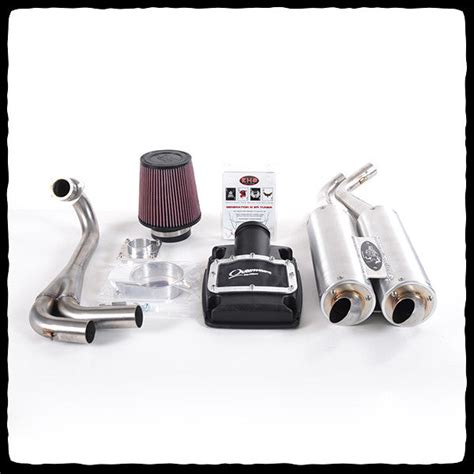 Yamaha Grizzly 700 Dual Exhaust Ehs Big 3 Package For 2016 2018 Barkers Performance