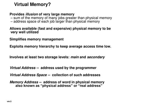 PPT Computer Architecture Lecture Virtual Memory PowerPoint Presentation ID