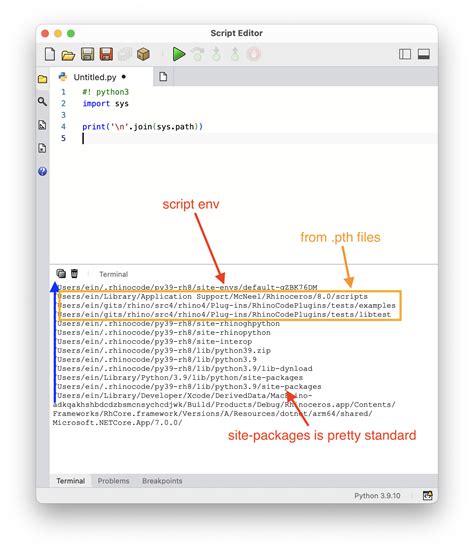 Rhino 8 Python Components Error No Module Named Ladybug Ladybug