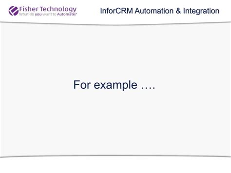 Infor Crm Formerly Saleslogix Integration Ppt