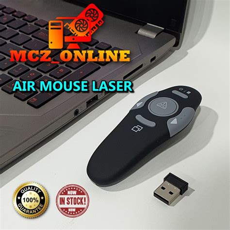 READY STOCK USB Wireless Presenter Laser Pointer Red Laser Pointer PPT Remote Control