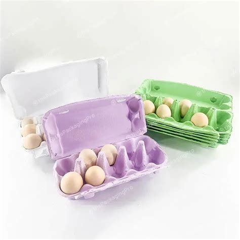 Biodegradable Competitive Price Food Packaging Pulp Paper Tray Egg