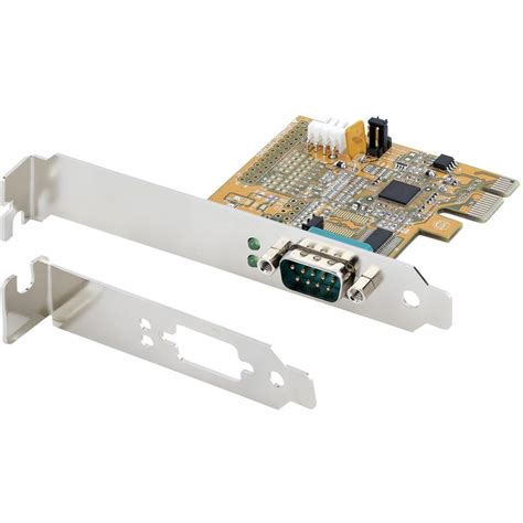 Startech Com PCI Express Serial Card PCIe To RS232 DB9 Serial Interface Card 16C1050 UART