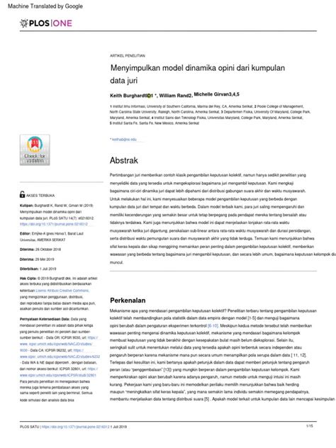 Inferring Models Of Opinion Dynamics From Aggregat Pdf