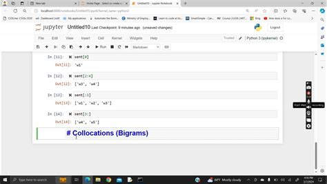 Lab 1 Getting Started With Nltk In Python Youtube