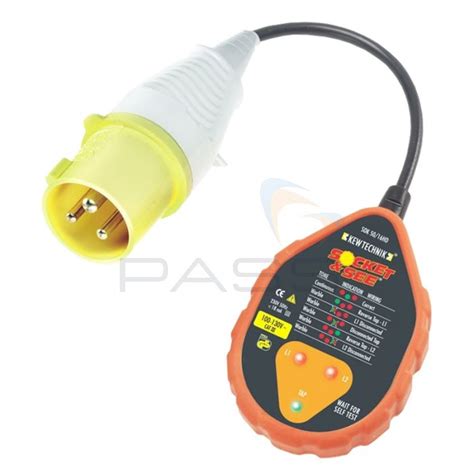 Socket And See Sok50 16hd 110v Industrial Socket Tester