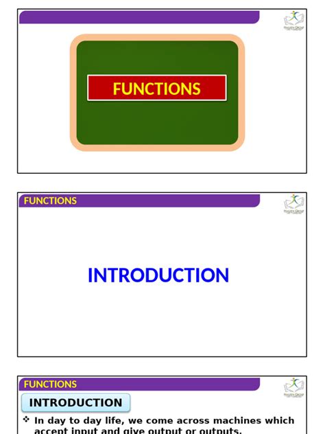 2 Relations Functions Functions Introduction Pdf Function