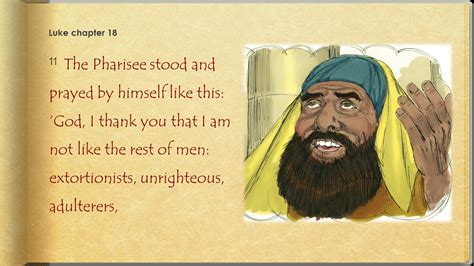 Luke 189 14 Parable Of Pharisee And Tax Collector Pnc Bible