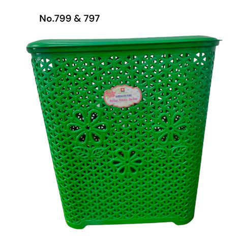 Laundry Basket Colored Rattan Sampaguita No 799 And 797 Shopee Philippines