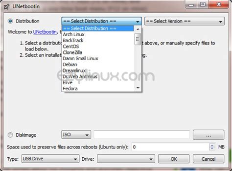 How To Install Linux Usb Drives Using Unetbootin Tool Ezylinux