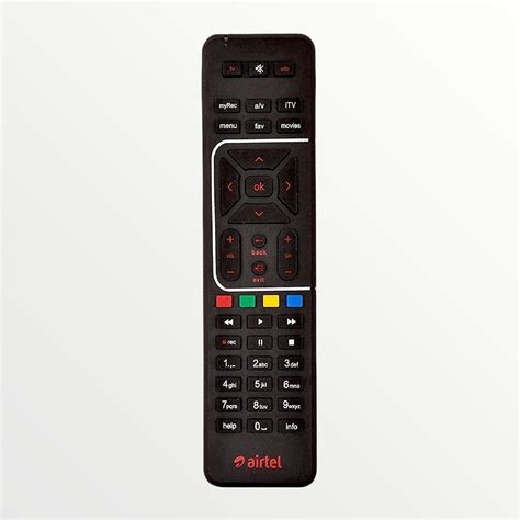Airtel Dth Remote Control With Recording Compatible With Airtel Sdh