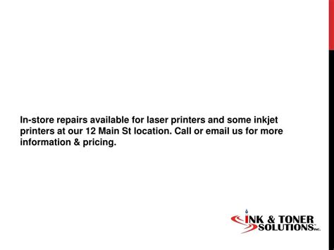 PPT Printer Repair PowerPoint Presentation Free Download ID