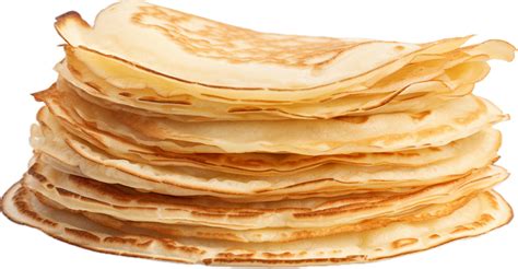 Ai Generated Stack Of Thin Crepes Png 34616989 Png