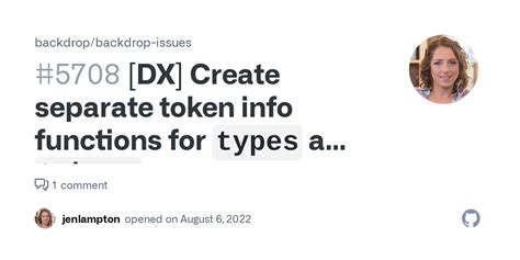 [dx] create separate token info functions for `types` and `tokens