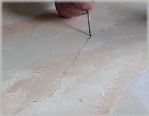 Покраска под мрамор своими руками, краска с крошкой для стен