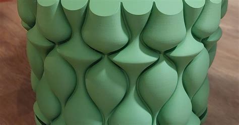 Pot Cover And Drip Tray With Wavy Design By Paddyknight Download Free