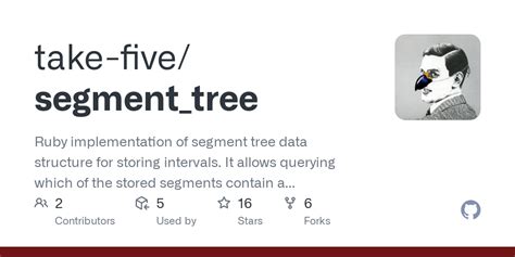 Github Take Fivesegmenttree Ruby Implementation Of Segment Tree Data Structure For Storing