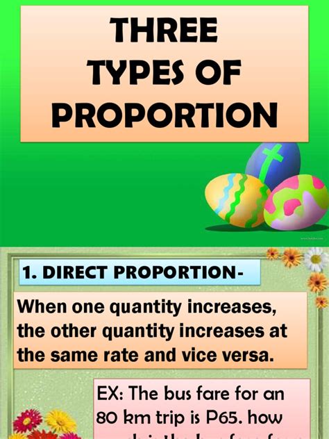 3 Types Of Proportion Pdf