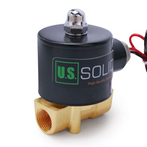 Us Solid Solenoid Valve 38 Zinc Alloy 110v Ac Solenoid Valve Nb