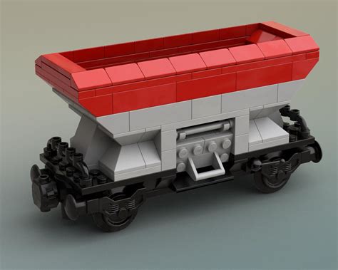 Lego Moc Train Hopper Car By Jamisonwieser Rebrickable Build With