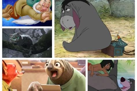 The Greatest Sleepy Cartoon Characters