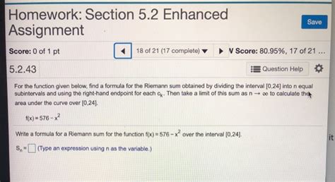 Solved Homework Section 5 2 Enhanced Assignment Save Score