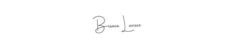 96 Bianca Louisse Name Signature Style Ideas Special Autograph