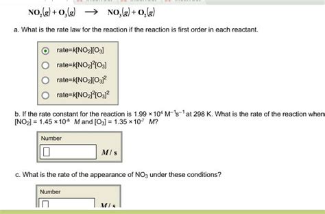 the reaction of no2 with ozone produces no3 in a